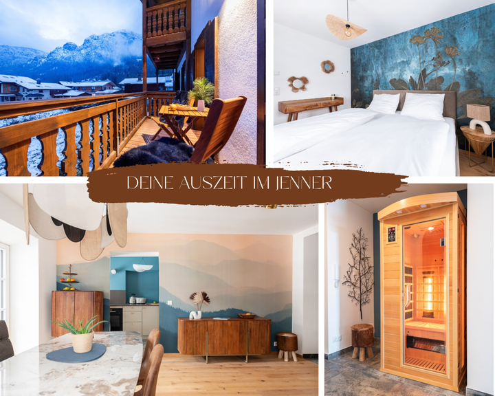 6 Pers. | Sauna | Balkon | Villa Alpenrausch - Berchtesgaden
