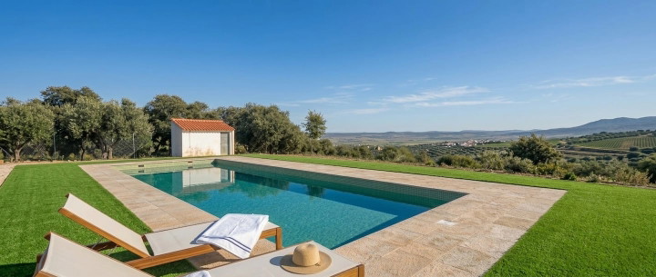 Cerro Caña: Private Summit With Pool And Views - Villanueva del Rey