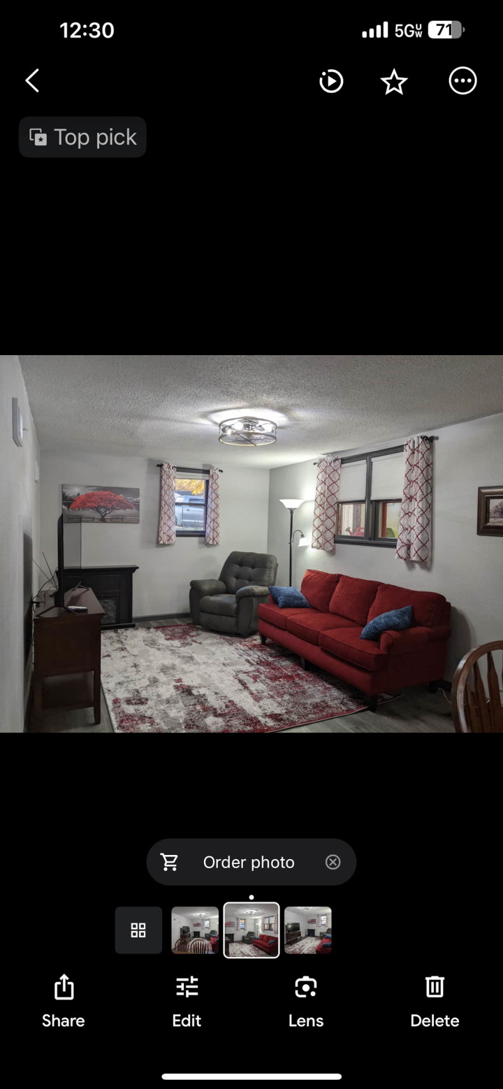 Home Away From Home2 Bedroom, 1 Bath (Red) - Bismarck, ND