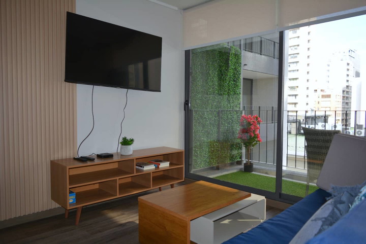 Terrace With Barbecue · New 2-bedroom, 2-bathroom Apartment On The 13th Floor - Independencia