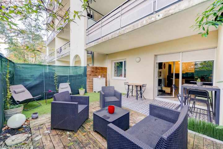 Embnb A57 | T2 à 5&nbsp;Min De Genève | Patio Et Design - Carouge