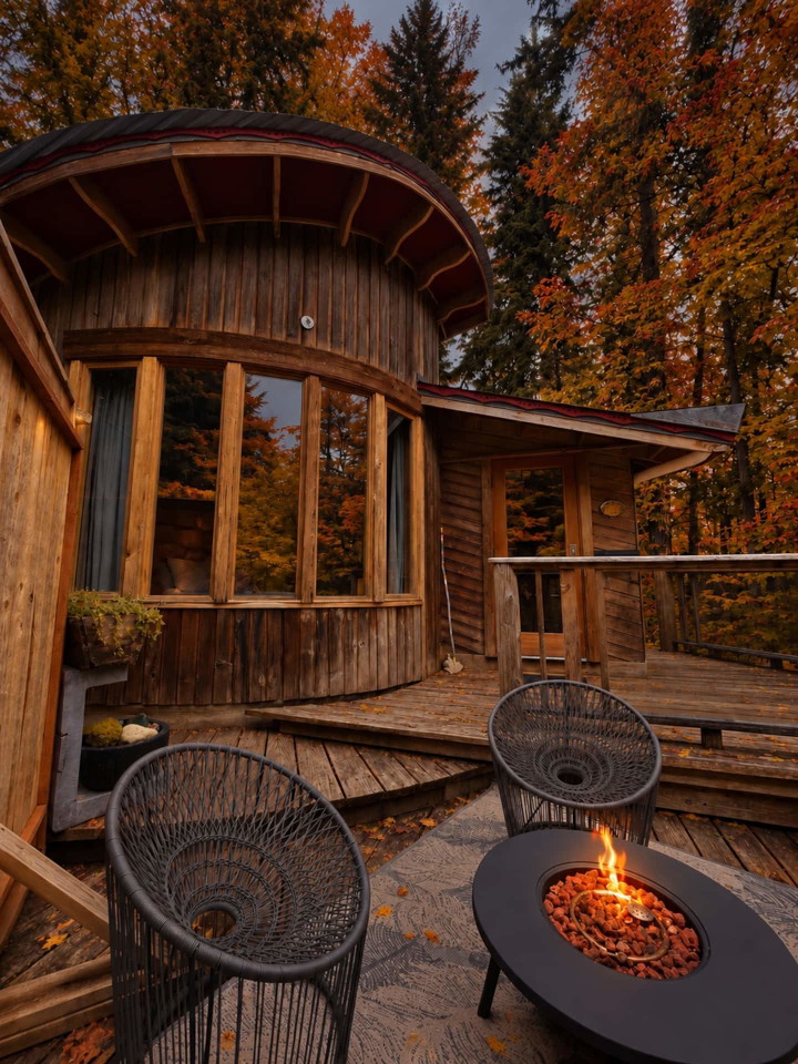 Out Of A Dream Cabin Woodland Retreat Waterfalls - 加拿大