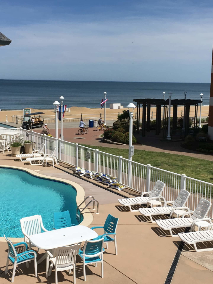 Virginia Beach Oceanfront Studio, Boardwalk, Balcony, Beach, Pool - Virginia