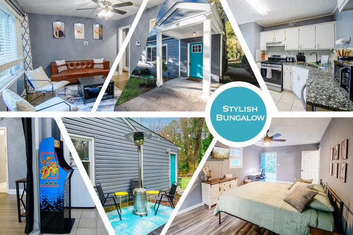 Spacious 3br Home - Walk To Amphitheatre + Arcade - Atlanta, GA
