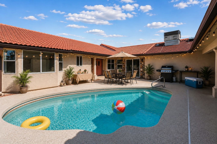Ropers Welcome, Corrals/pool/sleeps 8/in Town - Wickenburg, AZ