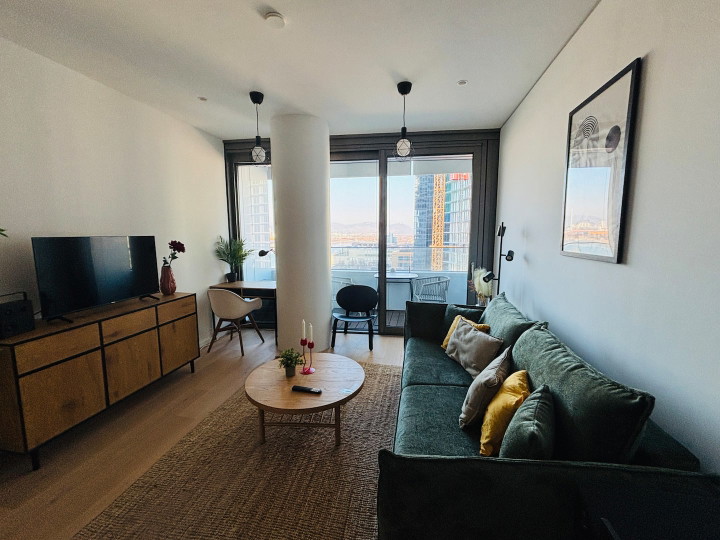 Modernes Apartment Mit Blick Auf Skyline & Donau - Vienna