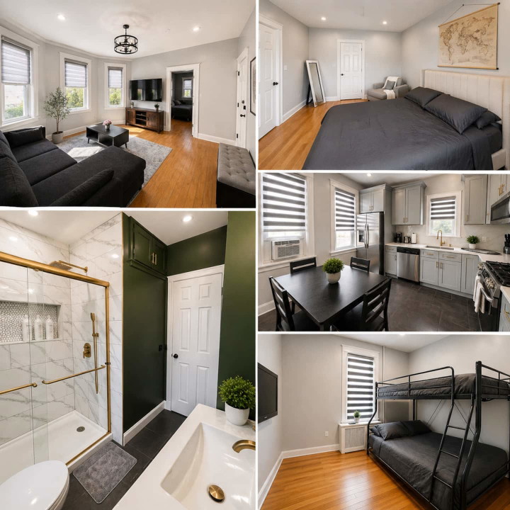 Modern 3br/2ba Near Nyc/cruise Port + Free Parking - Bayonne, NJ