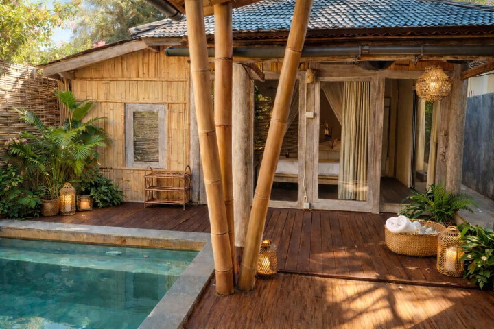 Greengo Villa 4 Pers Family/friend/couple - Gili Islands
