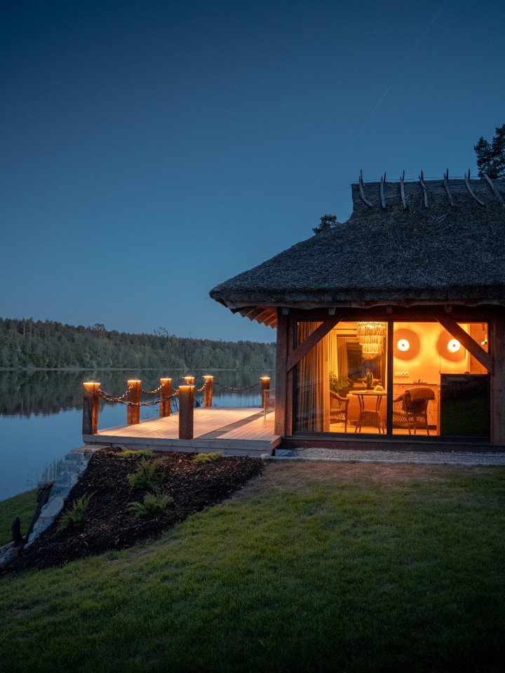 Romantic Sauna & Jacuzzi  Ikigai Riverside Villa - Estonia