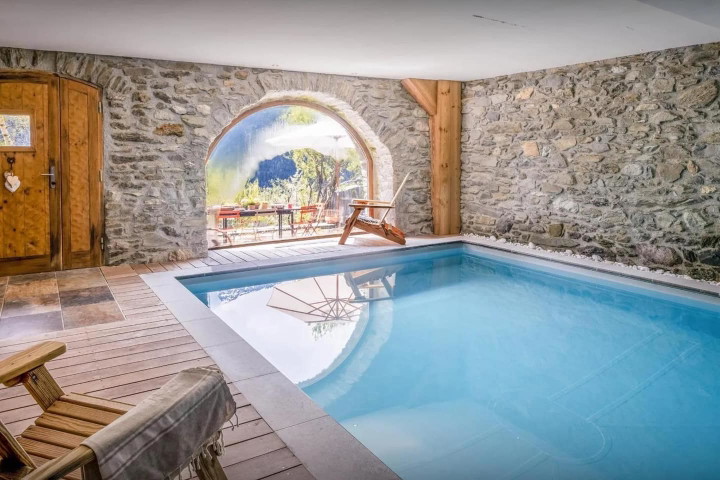 Chalet Nevala : Piscine Intérieure, Montagne Luxe - Modane