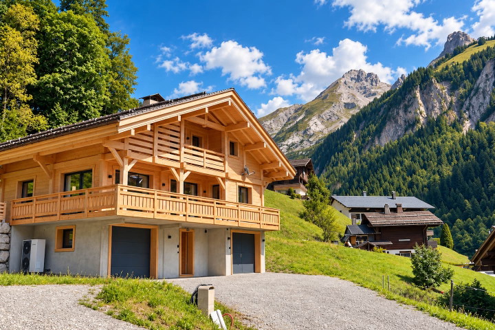 Chalet Indépendant Face Aux Montagnes - Le Grand-Bornand