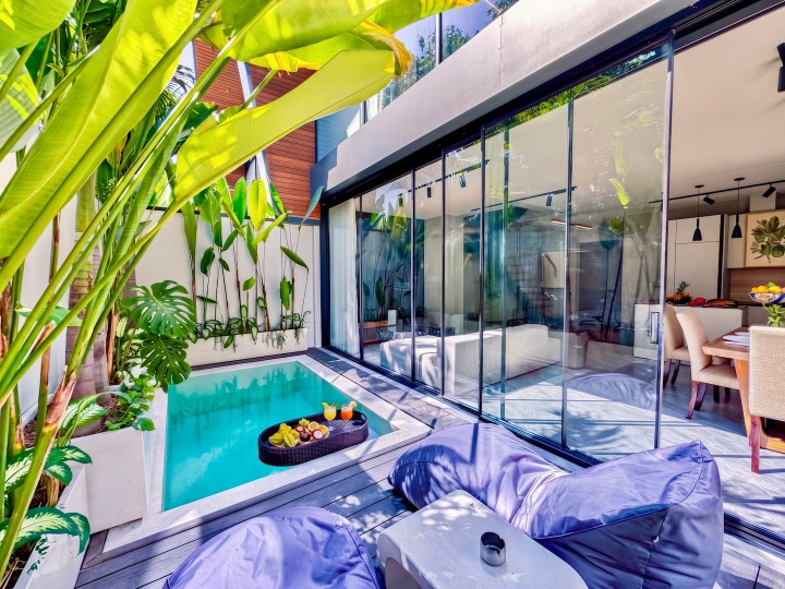 Modern Loft I Pool I 24/7 Security Gated Community - Seminyak