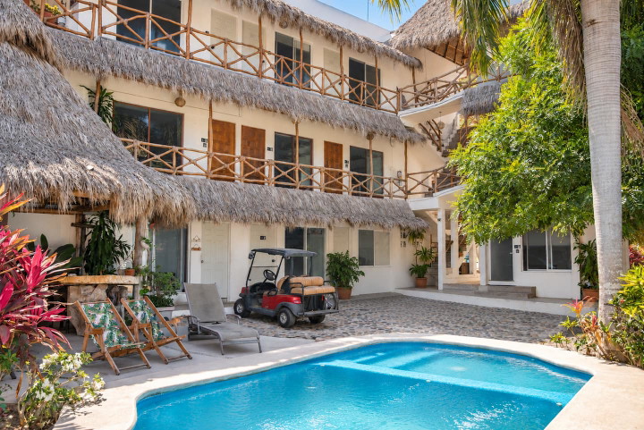 Beautiful Studio: Kitchen, Tv * Pool And Terrace 104 - Sayulita