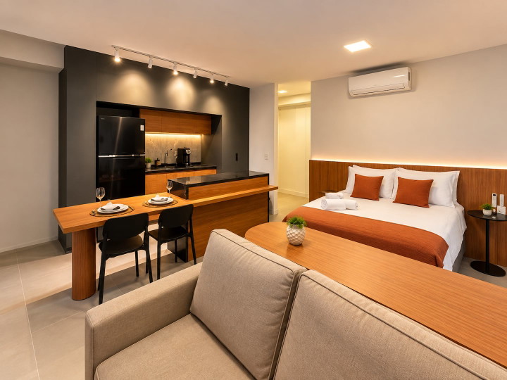 Ap Smart Habitat Club | Ar | Vaga | Warm Pool - Campinas
