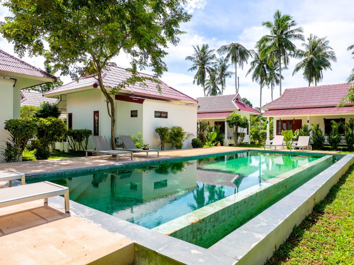 Bungalow Paisible 1&nbsp;Chambre Avec Piscine Commune - Ko Samui