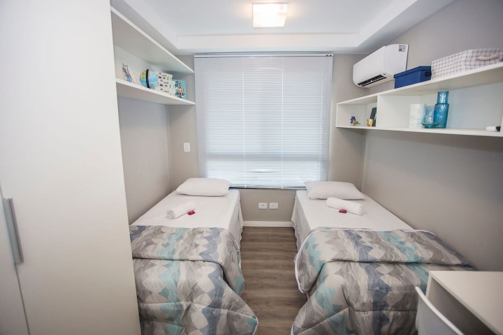 Studio With 2 Single Beds - All0703 - Curitiba
