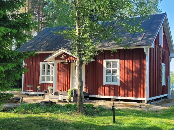 Atmospheric Holiday Home With A Hot Tub - Finland