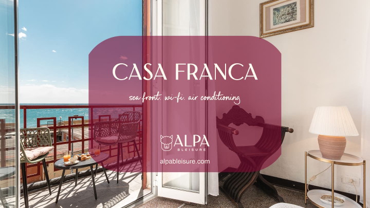 Casa Franca  Seafront, Air-conditioned - Savona