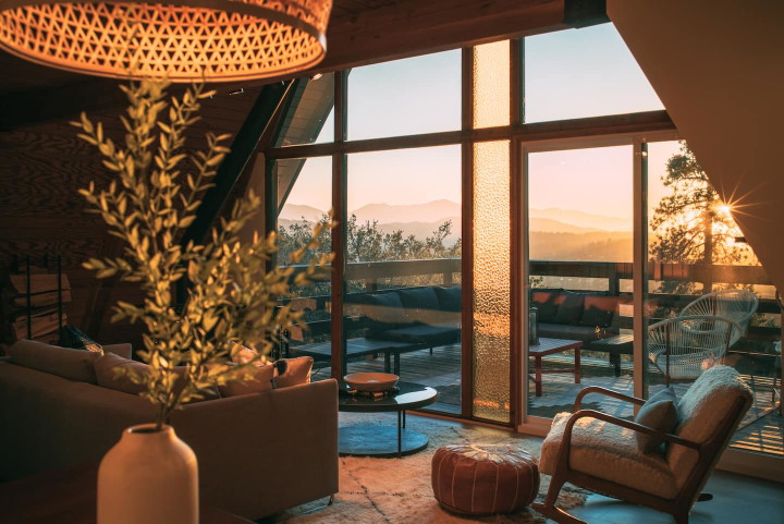 Mid-century A-frame Retreat W/ Mountain Views - San Bernardino, CA