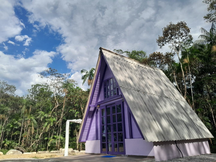 Charming Mini Cabin With Mountain View - Morretes
