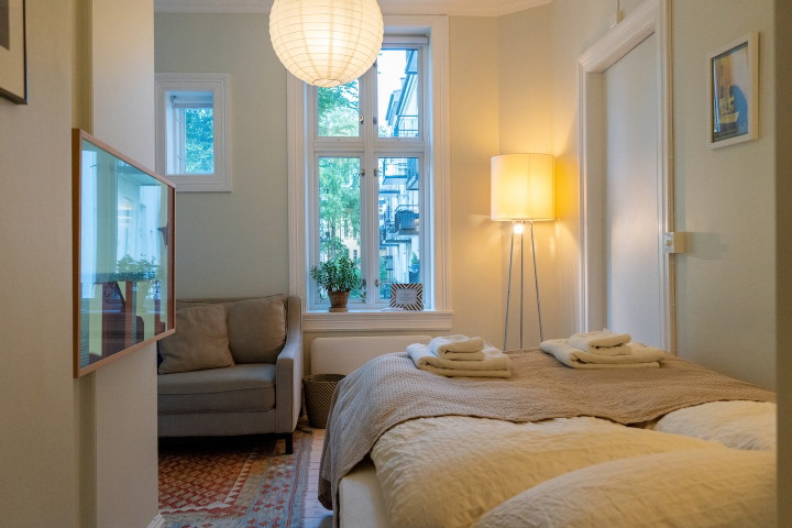Cozy Private Studio Apartment With Balcony - Oslo
