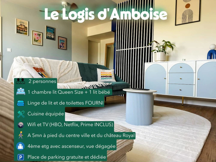 Le Logis D'amboise, Proche Château Royal - Amboise