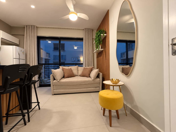 Modern Studio  Center Shopping  Garage  Wi-fi - Uberlândia