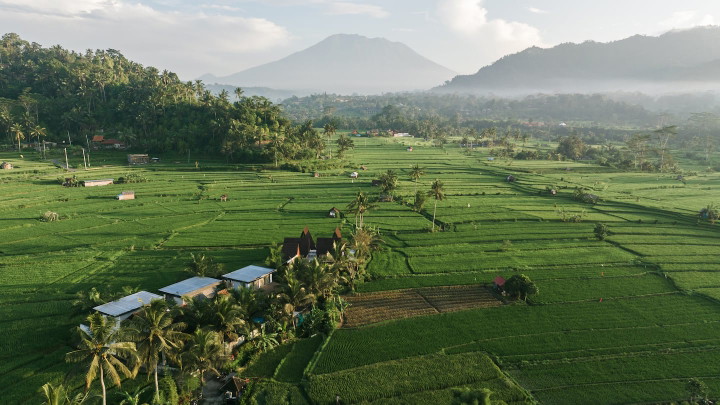 Kudus Loft - Amazing View On Ricefield & Volcano - Sidemen