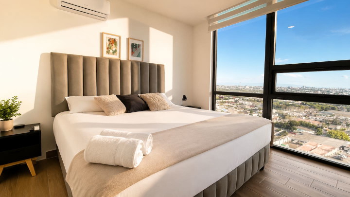 Chic 3br Prime Spot | Parque Fundidora | 12 Guests - Monterrey