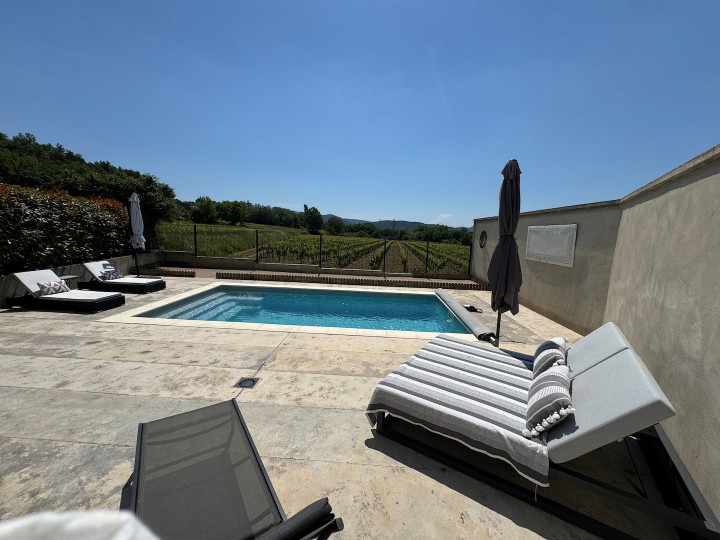 Gîte Avec Piscine Avec Vue Sur Les Vignes - Vaison-la-Romaine