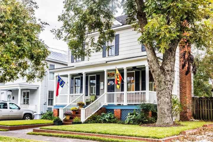 Historic Heath House Steps From The Neuse River - New Bern, NC