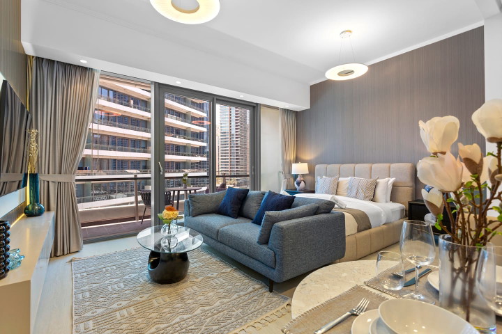 Stylish Studio With Premium Features In Marina - Dubai