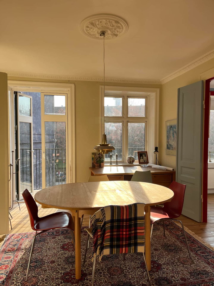 Large Private Nørrebro Apartment With New Balcony - Copenhagen
