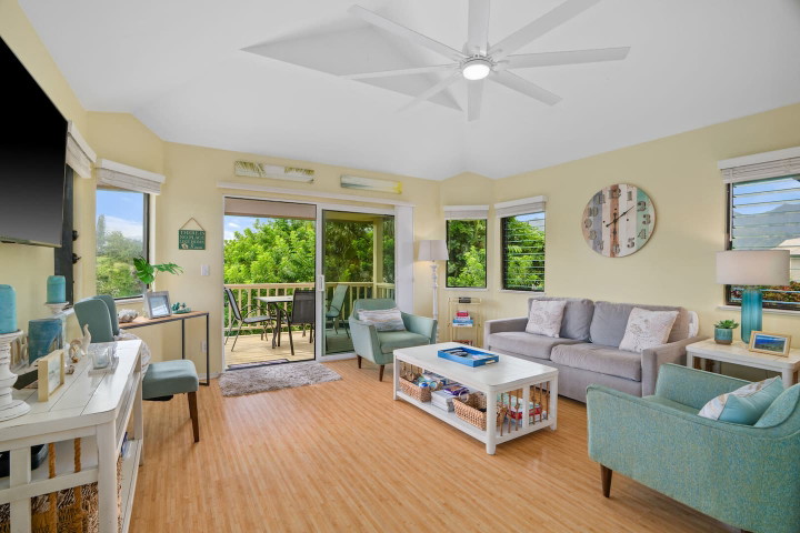 Hanalei Bay Villa Cottage 2bd 2.5ba Mountain View - Hawaii