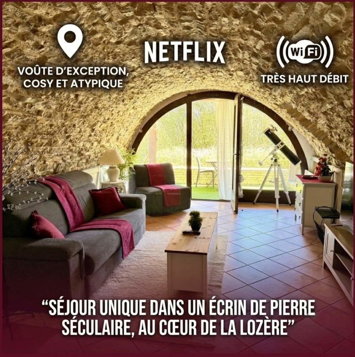 "La Voute" - Netflix / Wifi - Séjour En Lozère - La Canourgue