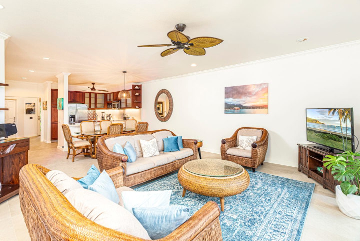 Tranquil, Spacious 1-bd 1-ba, Ac, Pool, Hot Tub - Kauai, HI