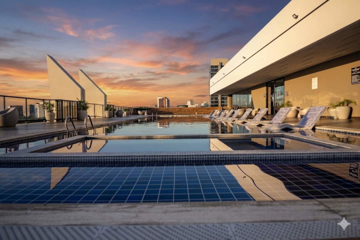 Luxury Sky Elite| Piscina Infinita + Equipetrol - Bolivia
