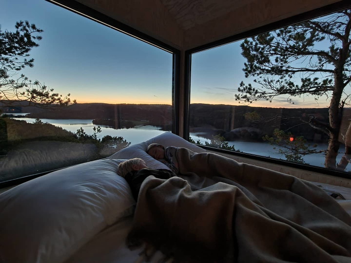 Treetop Ekne - Hytte På Påler - Norvège