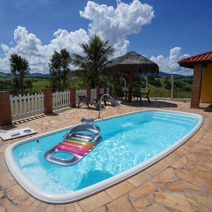 House On Top Of Mountain With 360-degree View, Air-conditioning, Swimming Pool - Socorro, Brazil