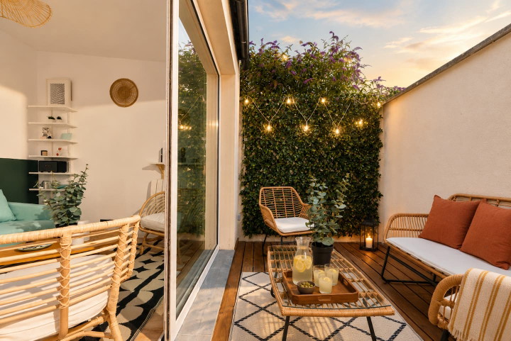 Chic Duplex Avec Terrasse Privée - 2 Min De Lille - Lille