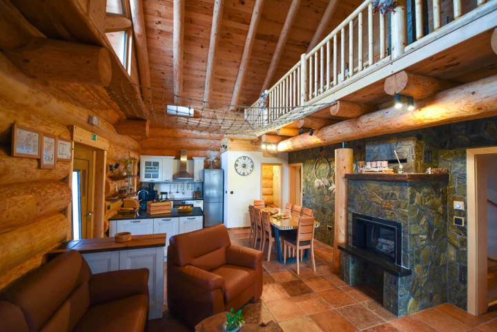 Luxury Log House With Terrace, Sauna And Gym (8+0) - Slovenia