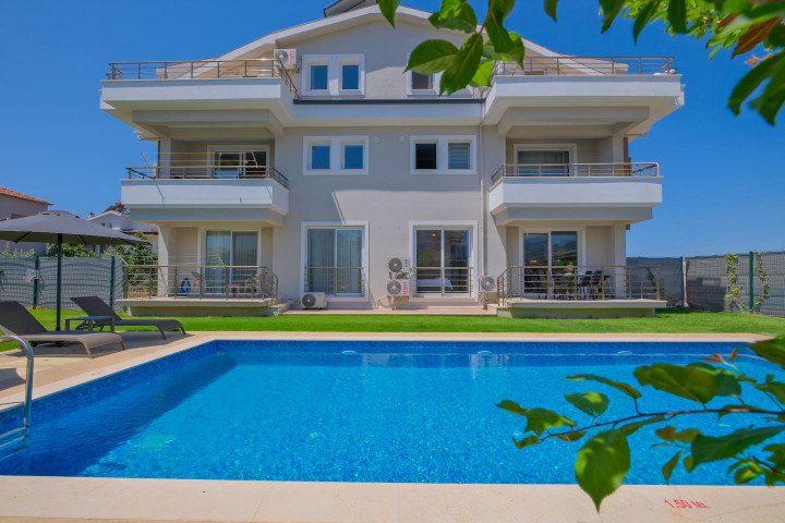Havuzlu Geniş 2+1, Huzurlu Tatil, Pine Apart - Fethiye