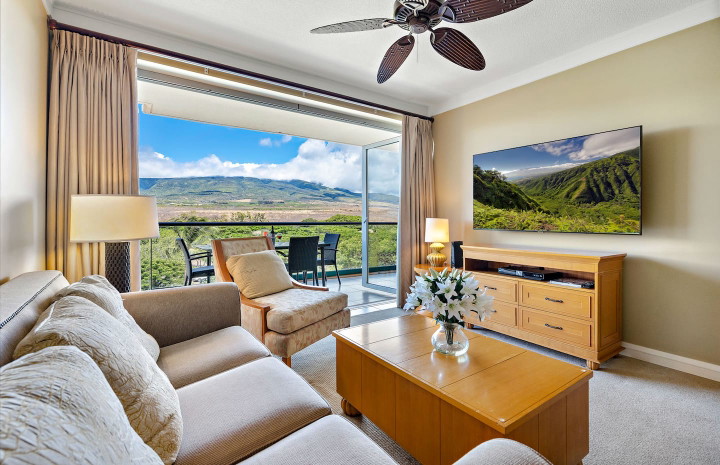 Direct Mountain Views From Spacious 5th Floor 1br - Maui, HI