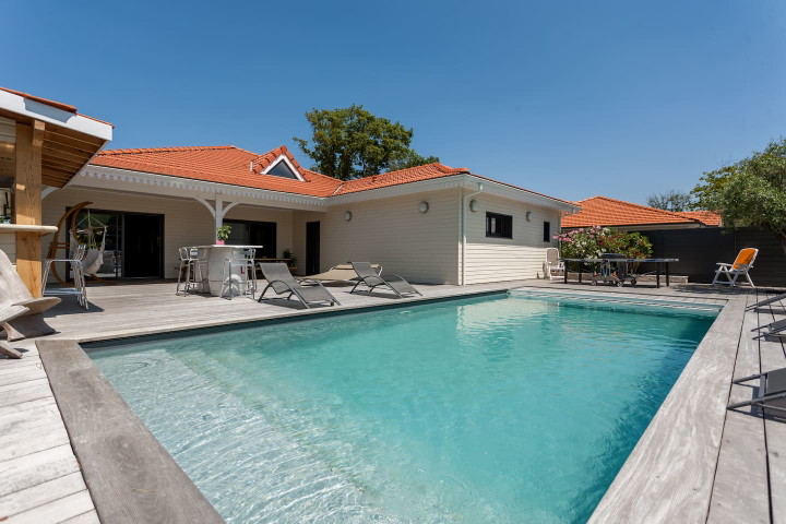 Villa +20p Piscine Pétanque 50m Du Bassin Arcachon - Andernos-les-Bains