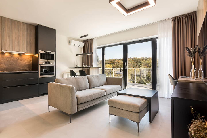 Designový Apartmán S Jednou Ložnicí Black - Brno