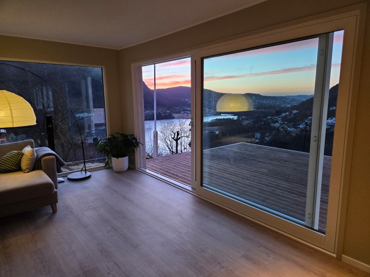 Panorama Fjord View | Terrace | Free Ev Charging - Bergen