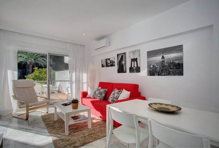 Bonito Apartamento En La Milla De Oro, Marbella. - Marbella