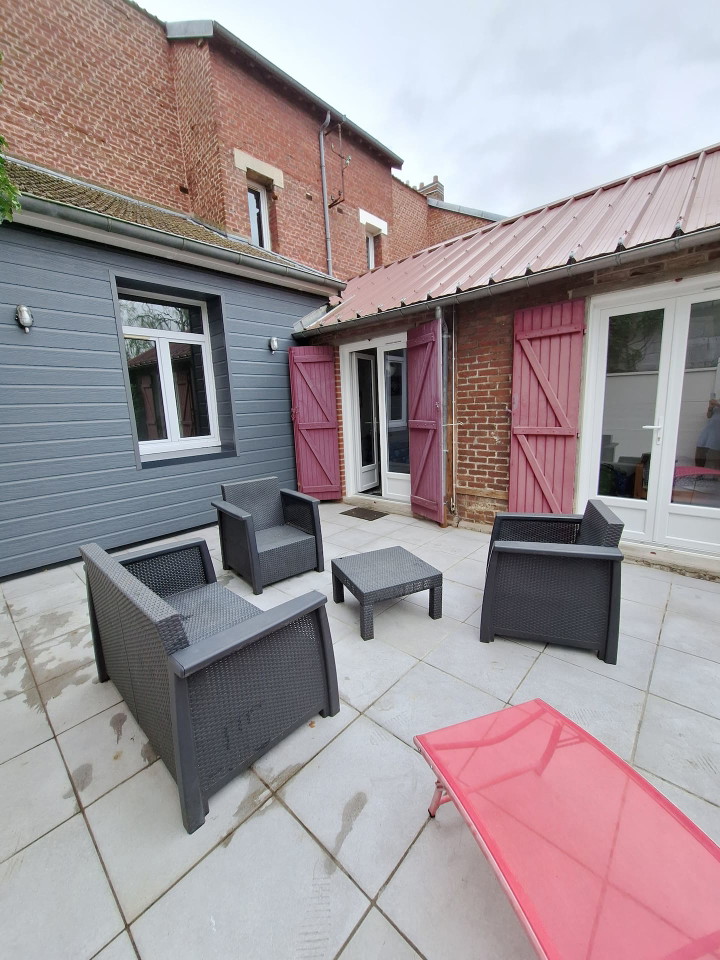 House Downtown Station 4 Bedrooms-fiber - Garden - Amiens
