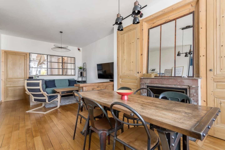 Cozy Two-room Apartment In Wood Style Lyon 7 - Lyon