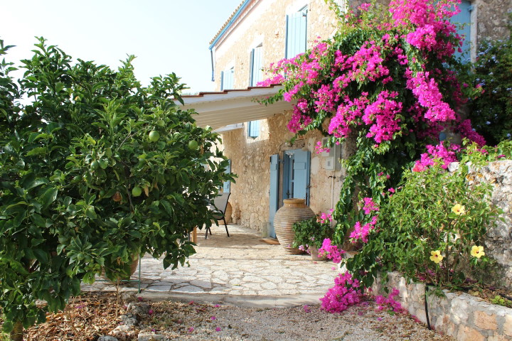 Atmosférica Cabaña De Piedra Boutique Con Piscina Privada, Ideal Para Parejas De Luna De Miel - Fiskardo